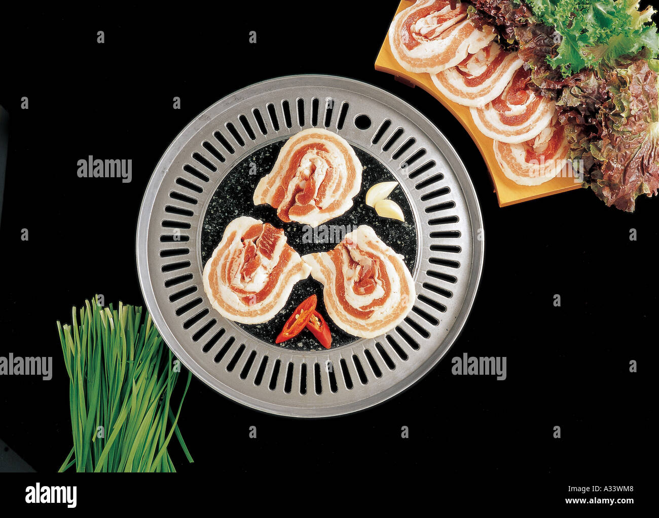 Samgyupsal High Resolution Stock Photography and Images - Alamy