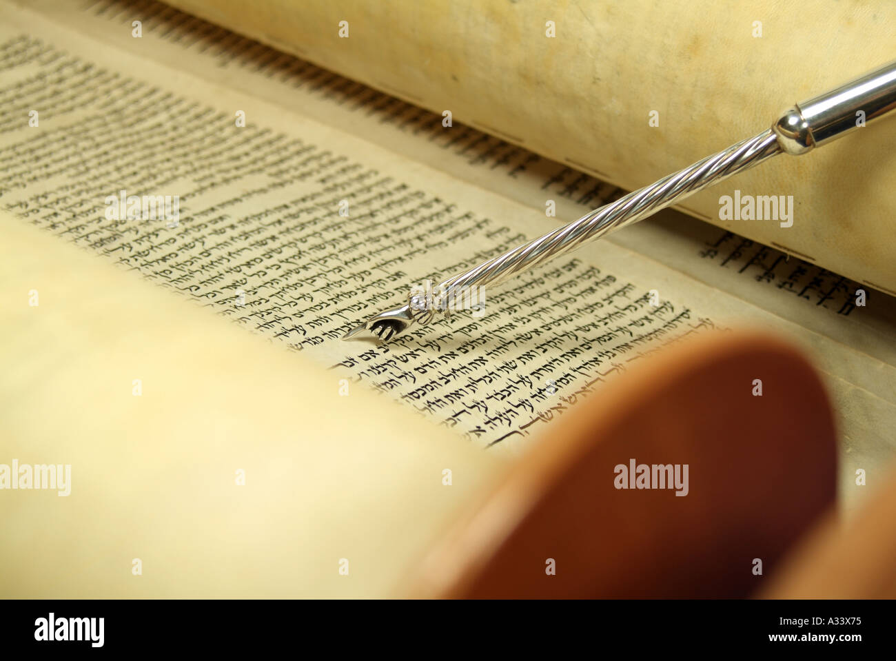 Torah scroll moses hi-res stock photography and images - Alamy