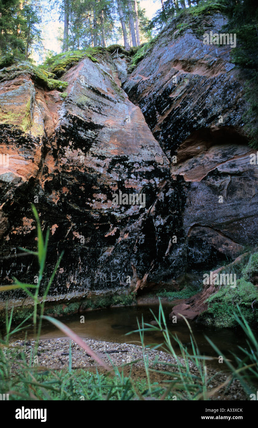 Scenic of sandstone cliffs Stock Photo - Alamy
