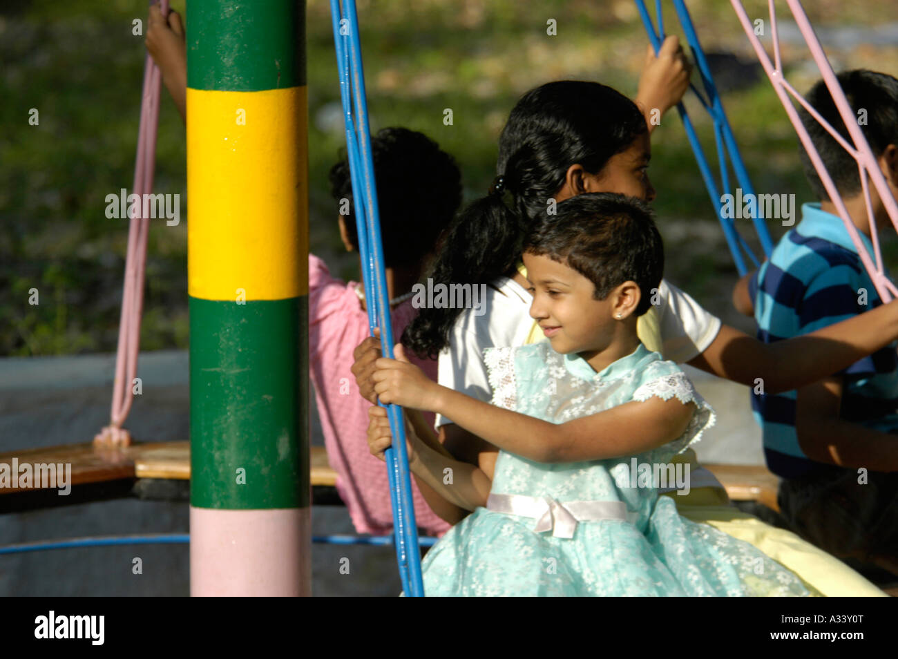 CHILDRENS PARK AT AKKULAM TOURIST VILLAGE NEAR AKKULAM LAKE TRIVANDRUM ...