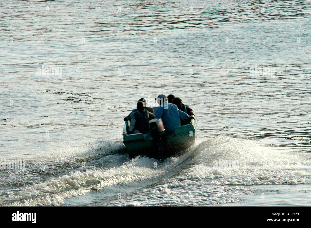 SPEED BOAT RIDING IN AKKULAM LAKE TRIVANDRUM Stock Photo - Alamy