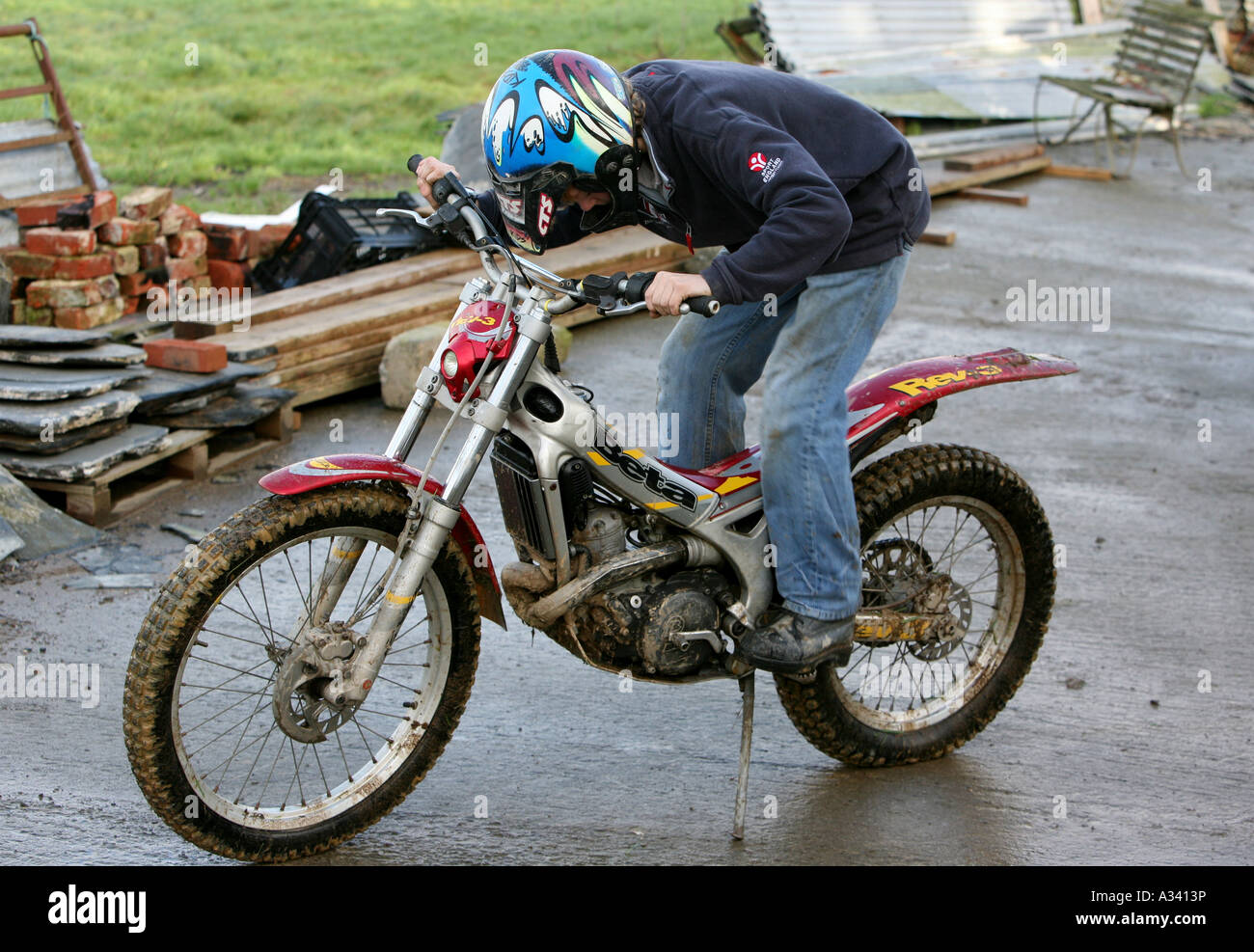 Beta bike hi-res stock photography and images - Alamy