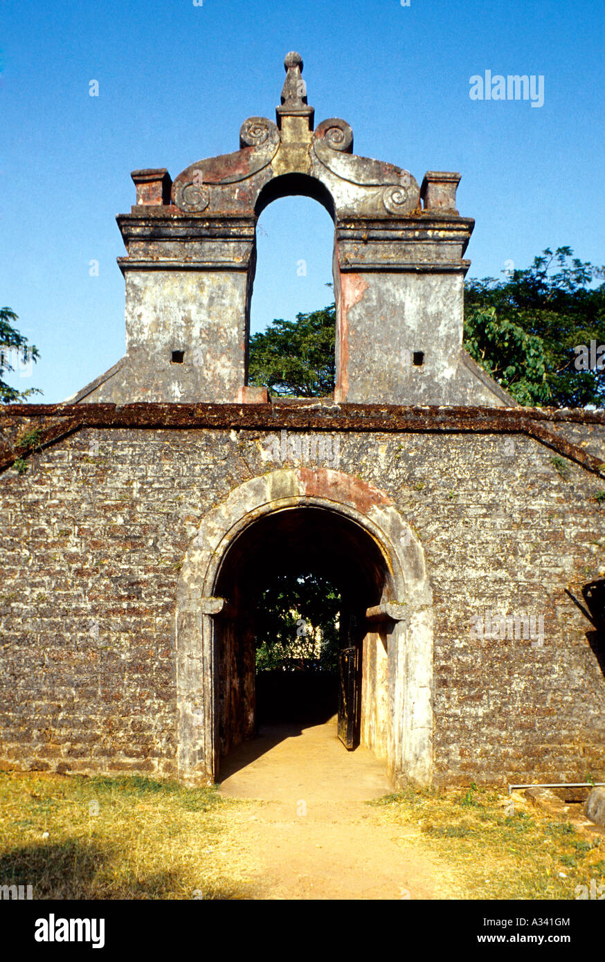 THE FACADE OF THALASSERY FORT IN KANNUR KERALA Stock Photo - Alamy