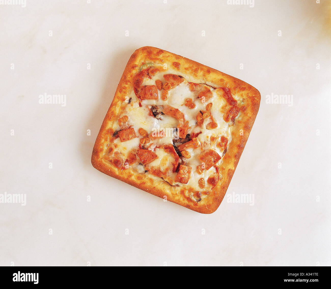 A small pizza shaped square Stock Photo - Alamy
