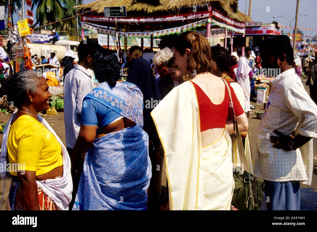 ATTUKAL PONGALA IN TRIVANDRUM KERALA Stock Photo - Alamy