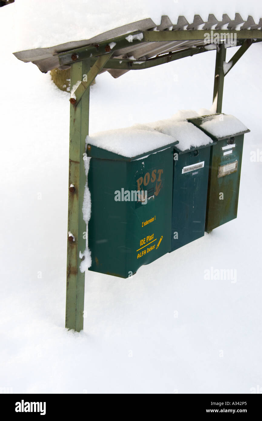 Norwegian letter box hi-res stock photography and images - Alamy