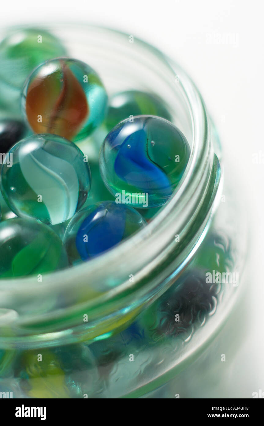 Jar of marbles hi-res stock photography and images - Alamy