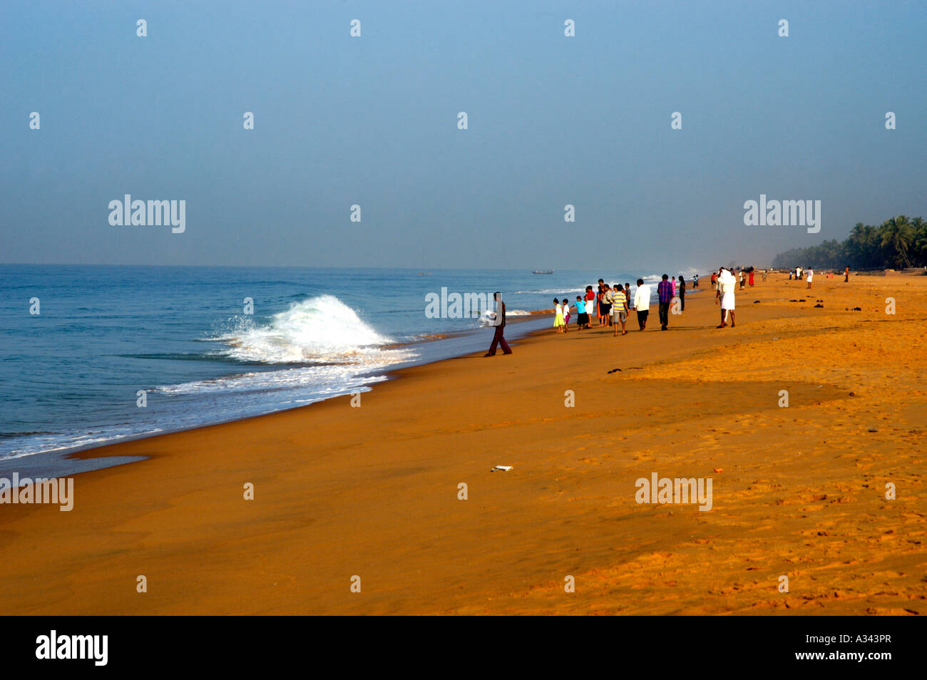 SANGHUMUGHOM BEACH TRIVANDRUM Stock Photo - Alamy
