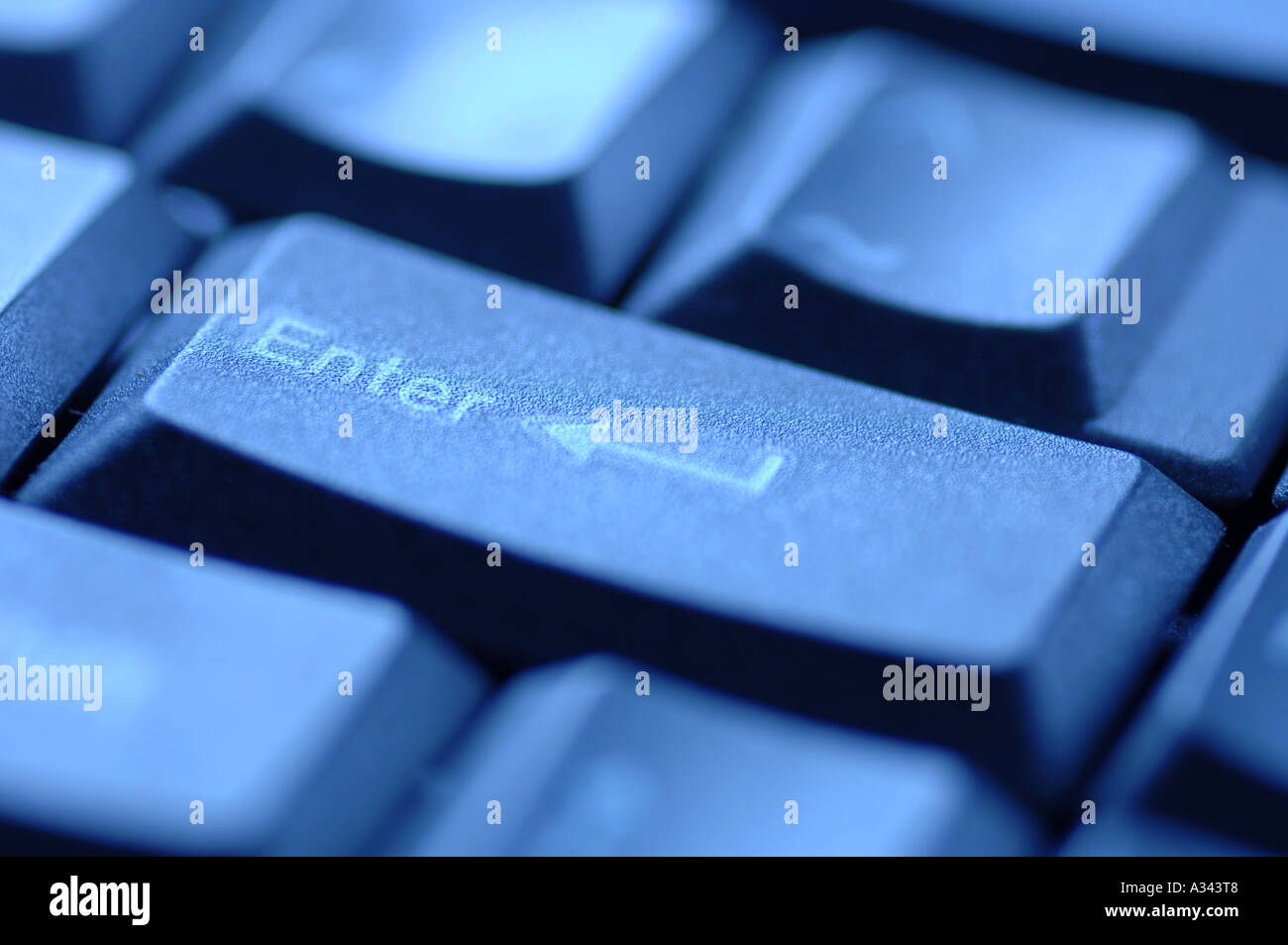 computer keyboard under blue light, enter key Stock Photo - Alamy computer keyboard under blue light, enter key Stock Photo - Alamy