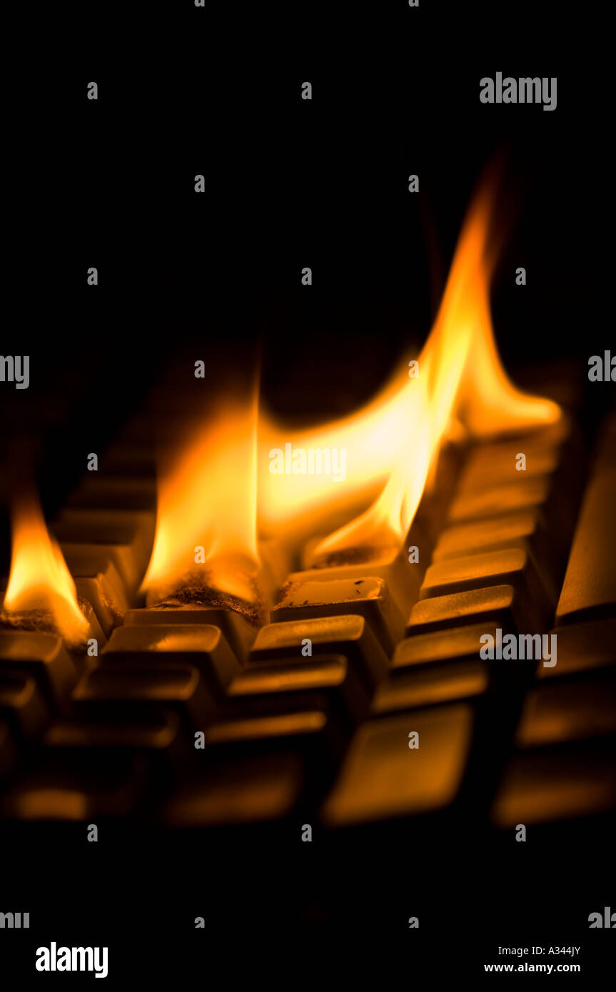 Burnt keyboard hi-res stock photography and images - Alamy