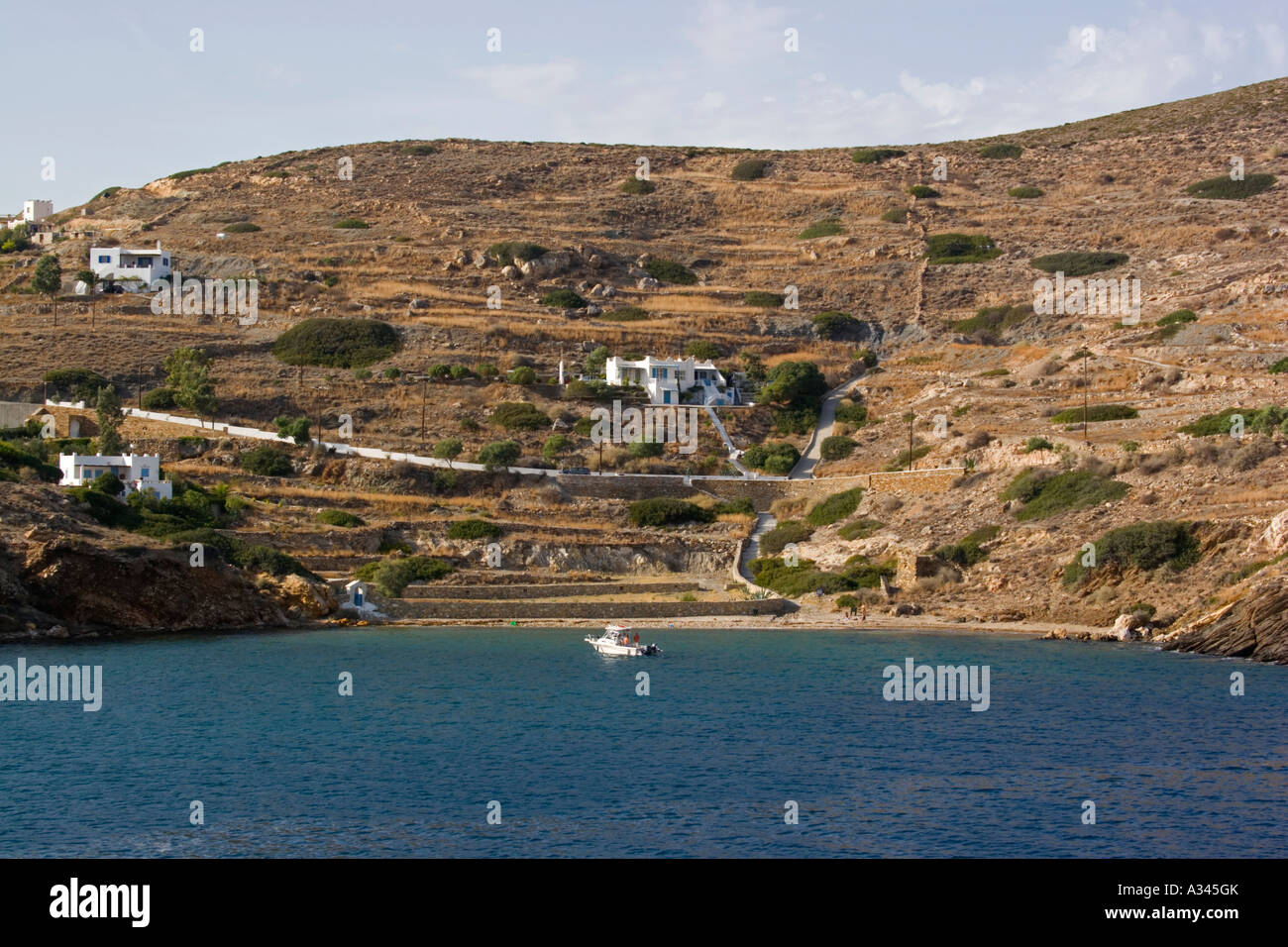 Islands ferry and greece ios hi-res stock photography and images - Alamy