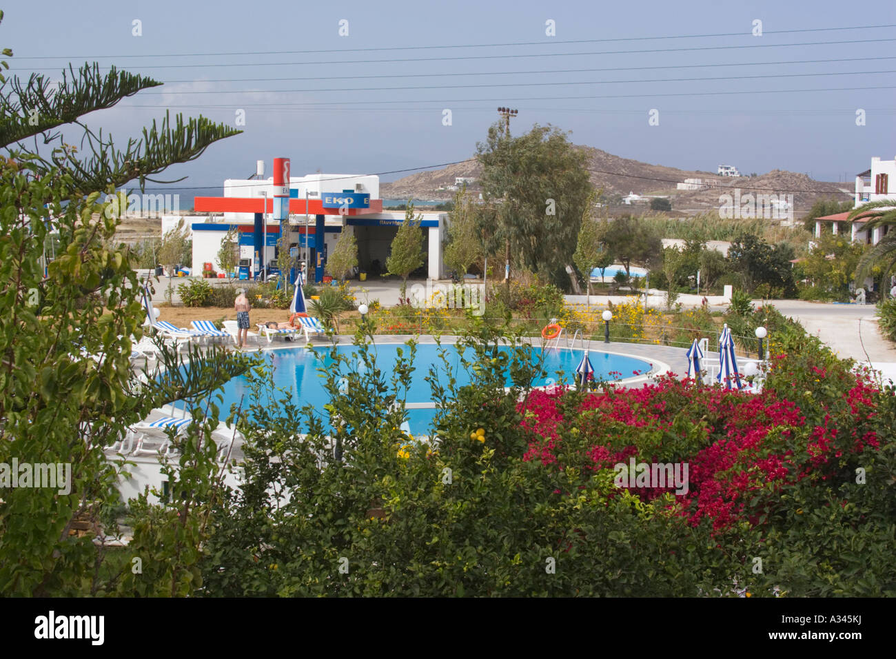 Gasoline station greece hi-res stock photography and images - Alamy