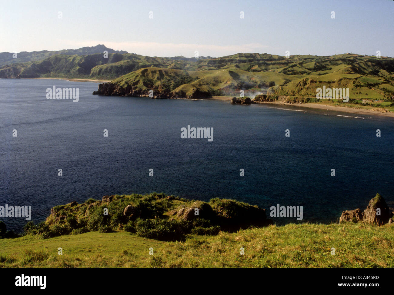 The island of Basco, Batanes, in northern Philippines is unspoilt and ...
