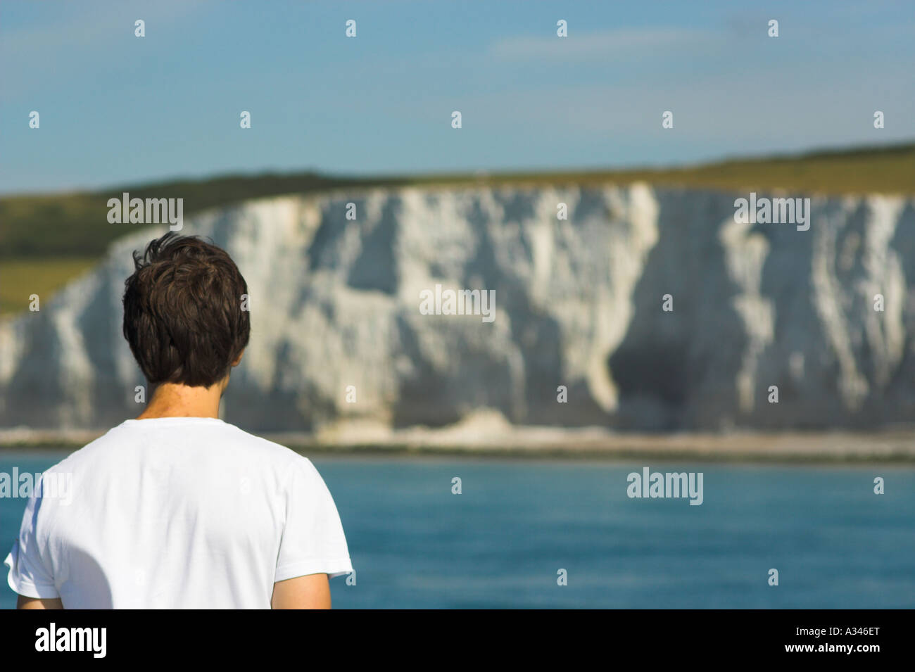 the white cliffs of the south coast Stock Photo - Alamy