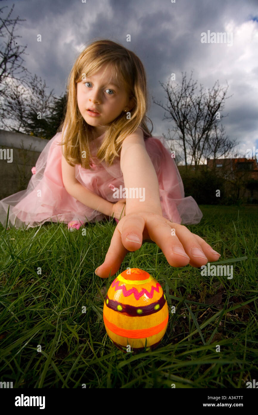 Fairy princess of Easter Stock Photo - Alamy