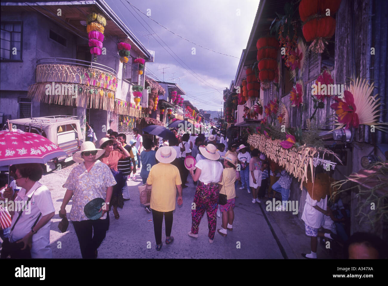 Tourists both foreign and local visit Lukban, Quezon, Philippines ...