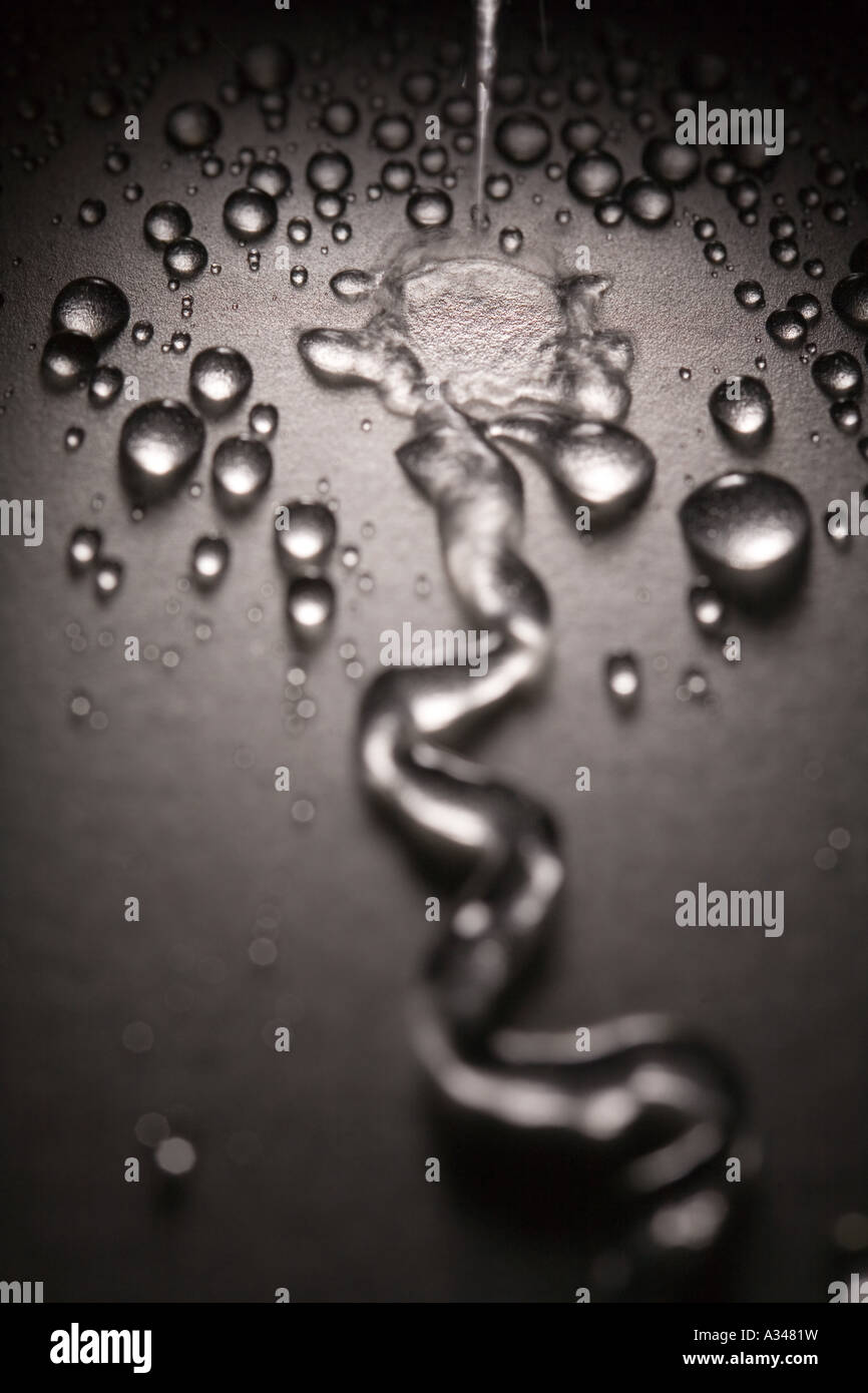 flowing & splashing water Stock Photo - Alamy