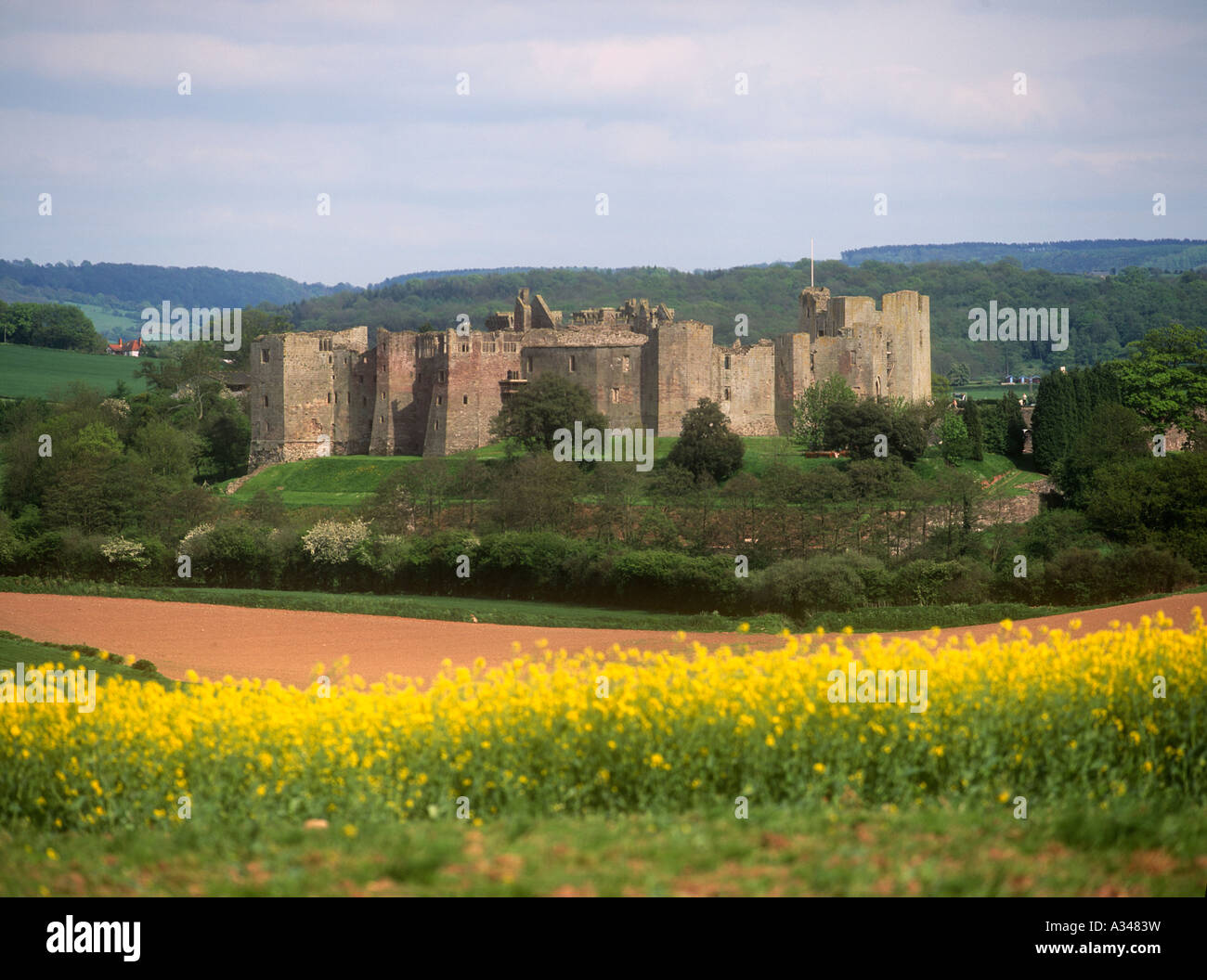 Wales gwent castles raglan castle hi-res stock photography and images ...