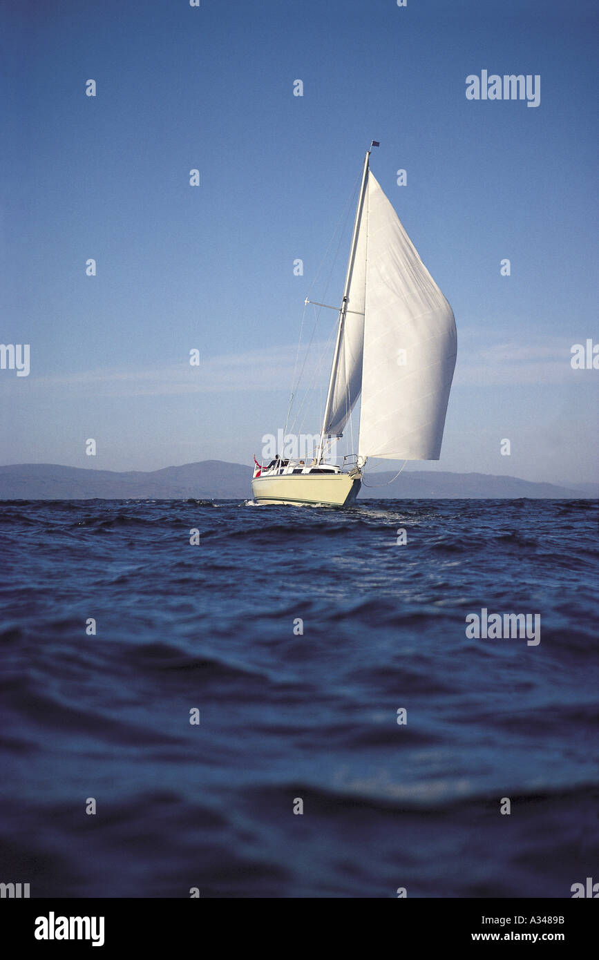 Sailing The Hebrides Stock Photo - Alamy