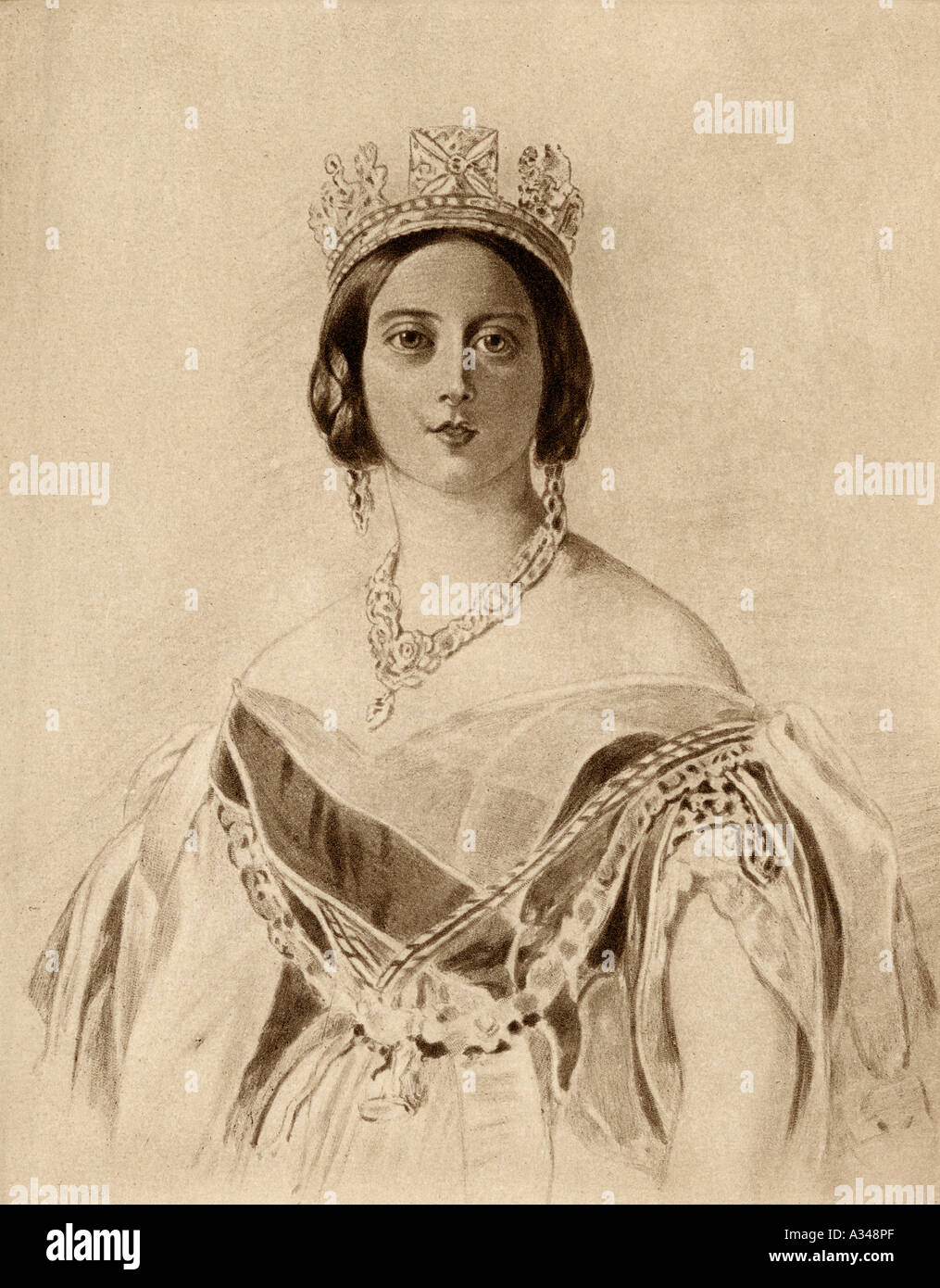 Young queen victoria hi-res stock photography and images - Alamy