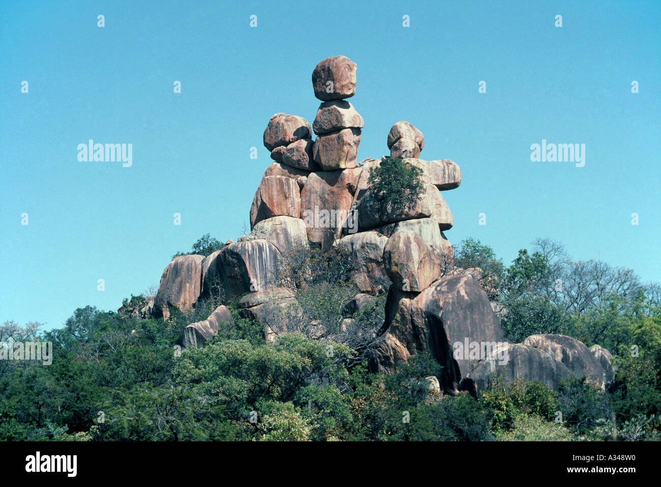 Granite Castle Kopjie Stock Photo - Alamy
