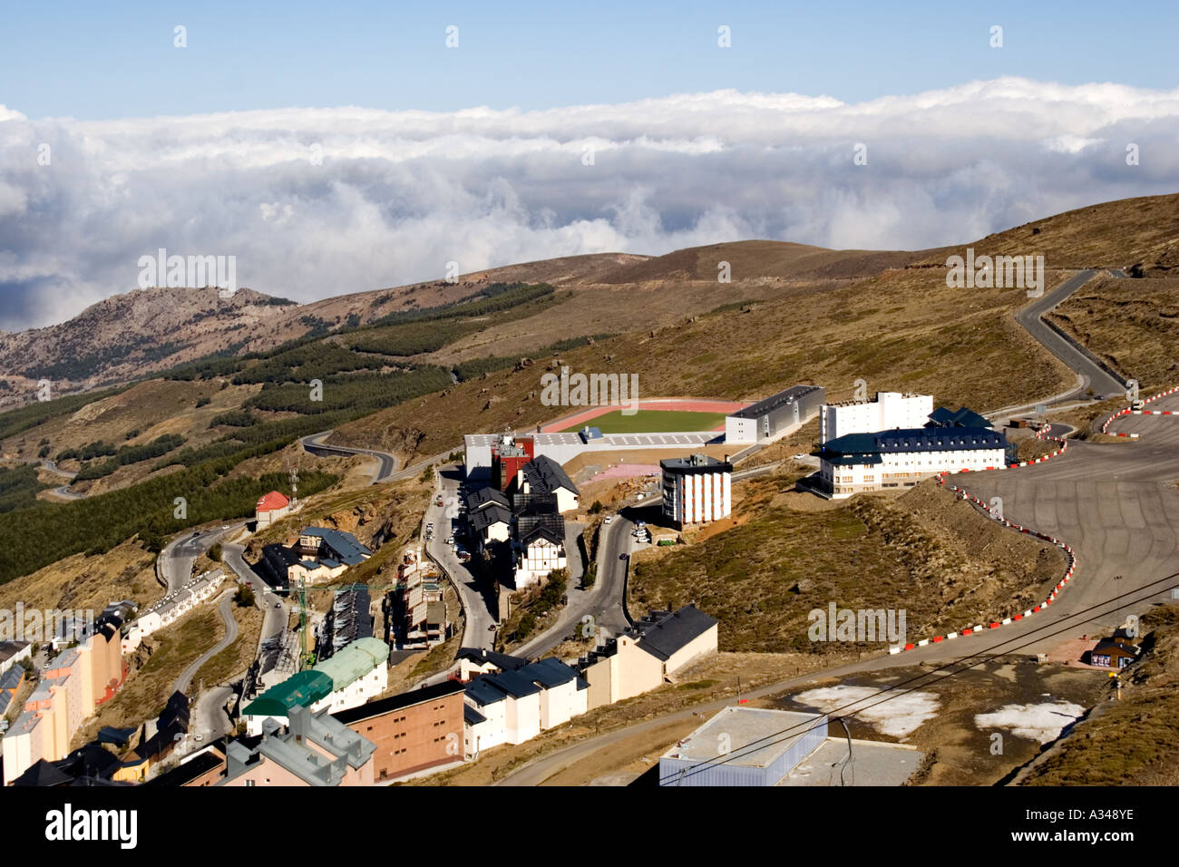 Resort village of pradollano hi-res stock photography and images - Alamy
