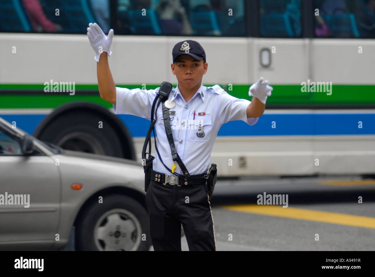Police uniform malaysian hi-res stock photography and images - Alamy