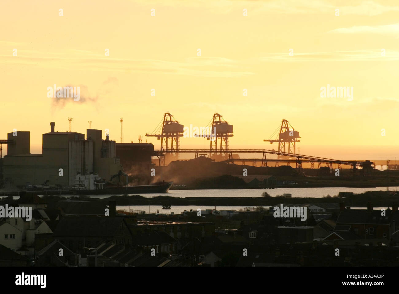 Port talbot docks hi-res stock photography and images - Alamy