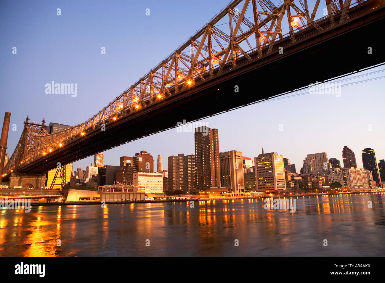 QUEENSBORO BRIDGE, 59TH STREET BRIDGE, NEW YORK CITY Stock Photo - Alamy