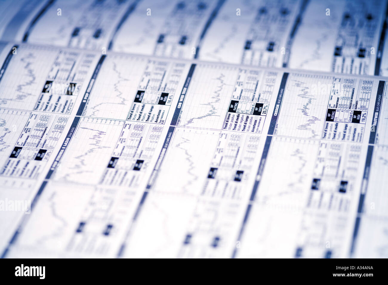 Number charts hi-res stock photography and images - Alamy