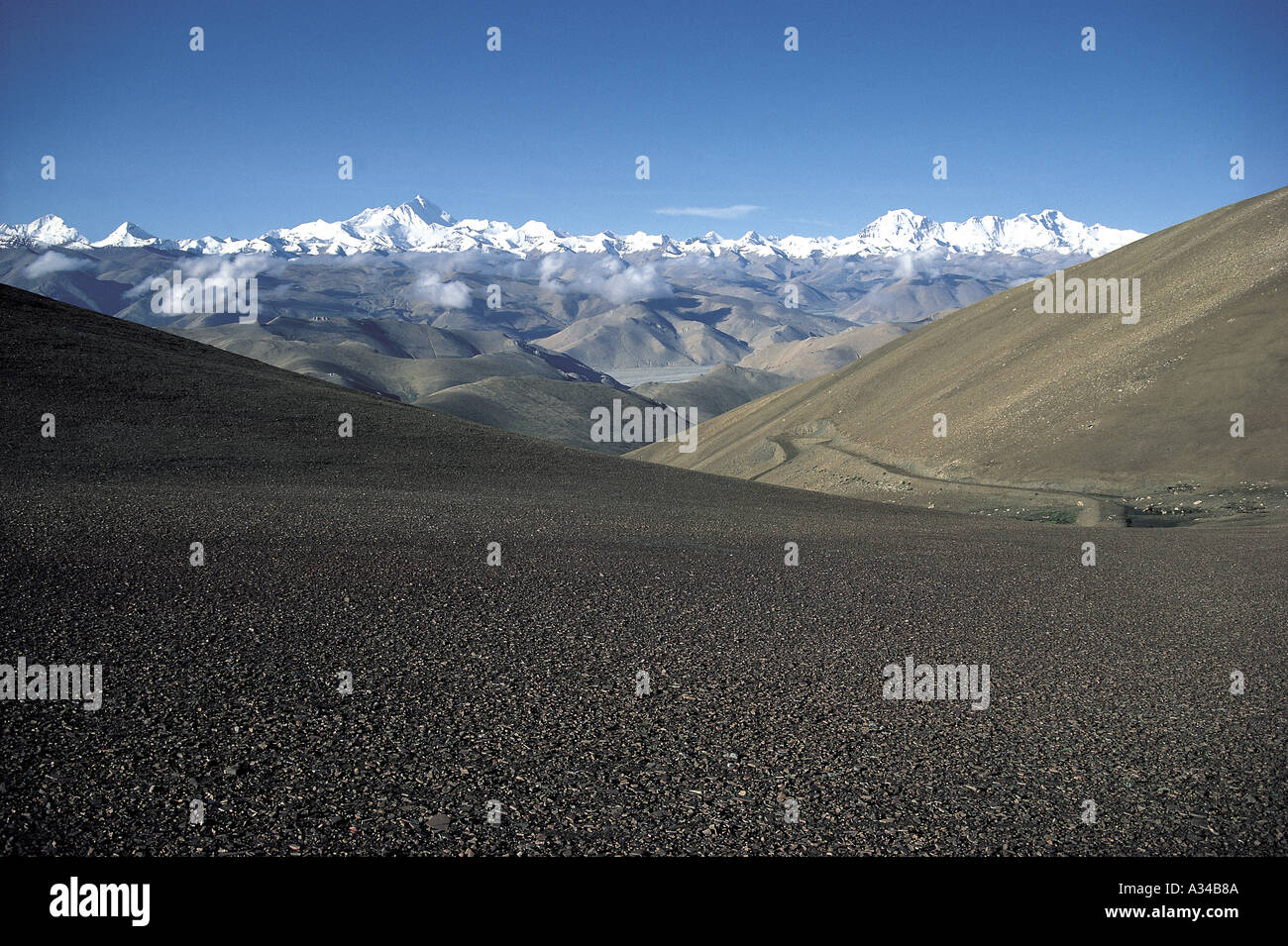 Mount everest pang la hi-res stock photography and images - Alamy