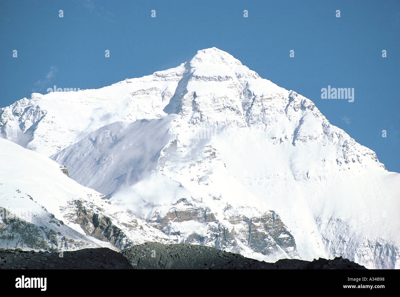 Mount everest rongbuk monastery hi-res stock photography and images - Alamy