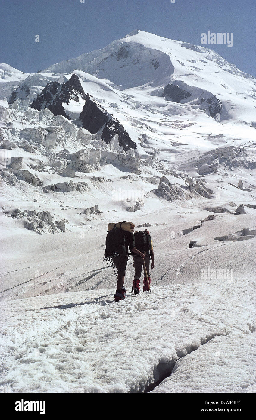 Mont blanc massif grands mulets hi-res stock photography and images - Alamy
