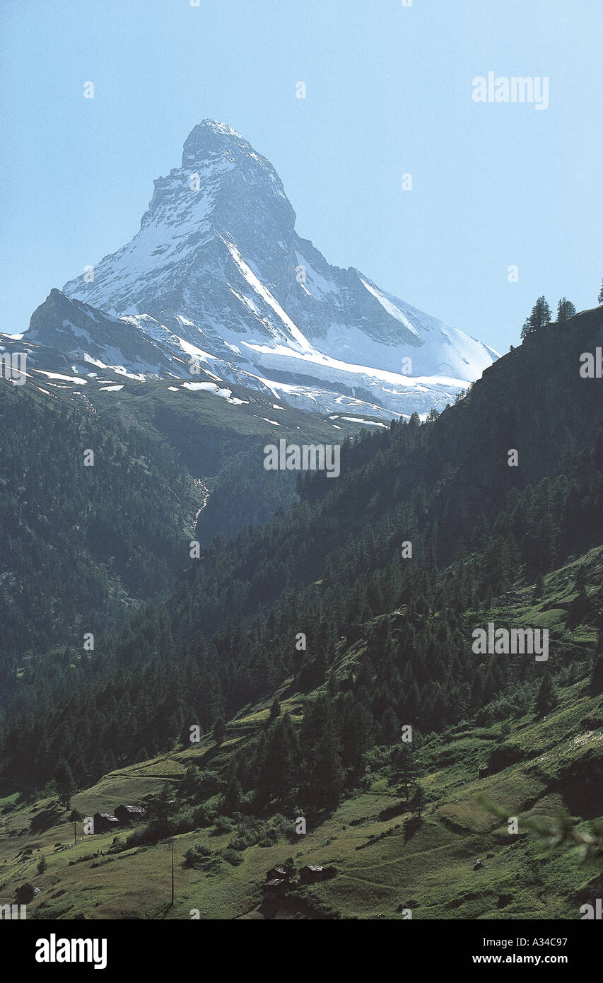 Zermatt zmutt village hi-res stock photography and images - Alamy