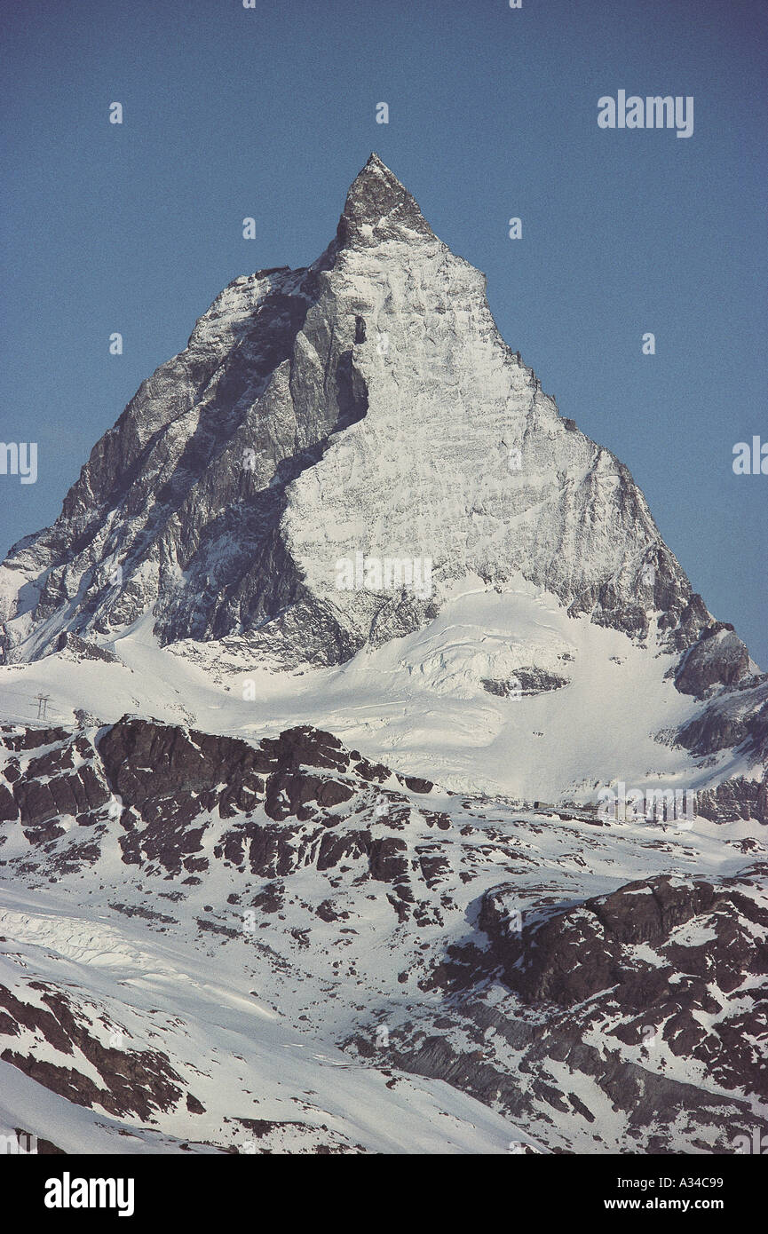 Matterhorn south face hi-res stock photography and images - Alamy