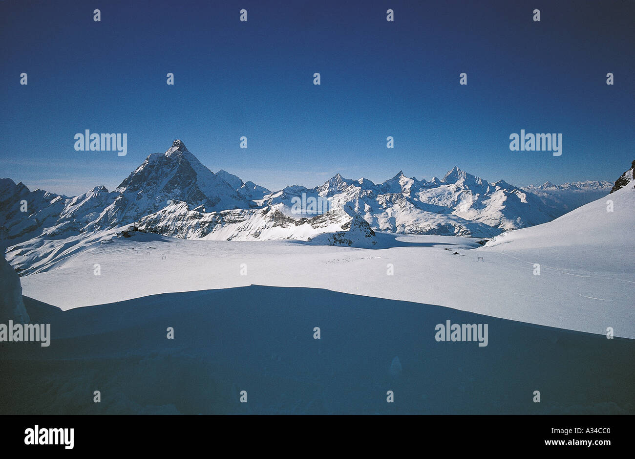 Plateau rosa matterhorn hi-res stock photography and images - Alamy
