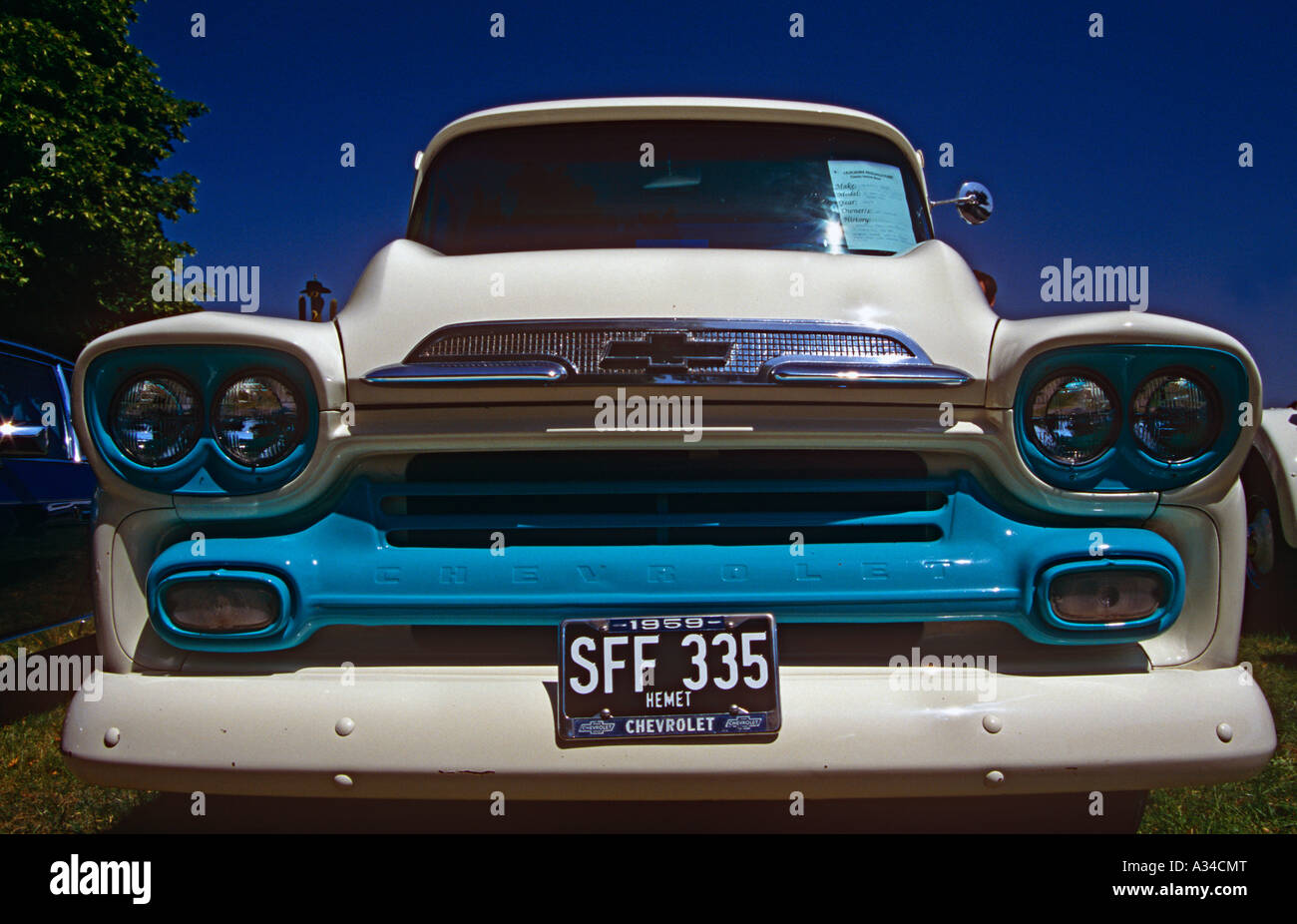 1959 Chevrolet vintage and classic car Stock Photo - Alamy