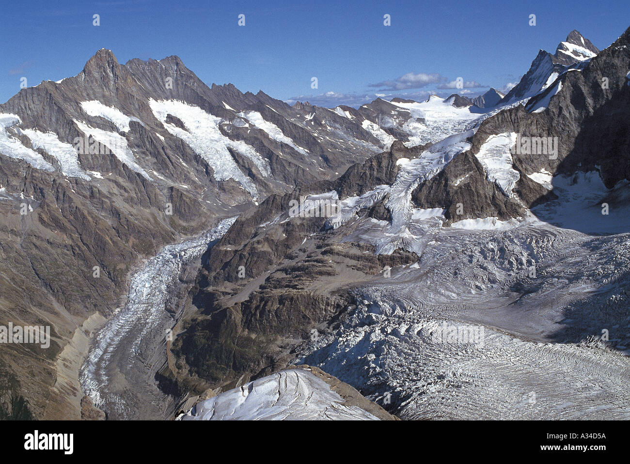 The mittellegi hut on the eiger hi-res stock photography and images - Alamy