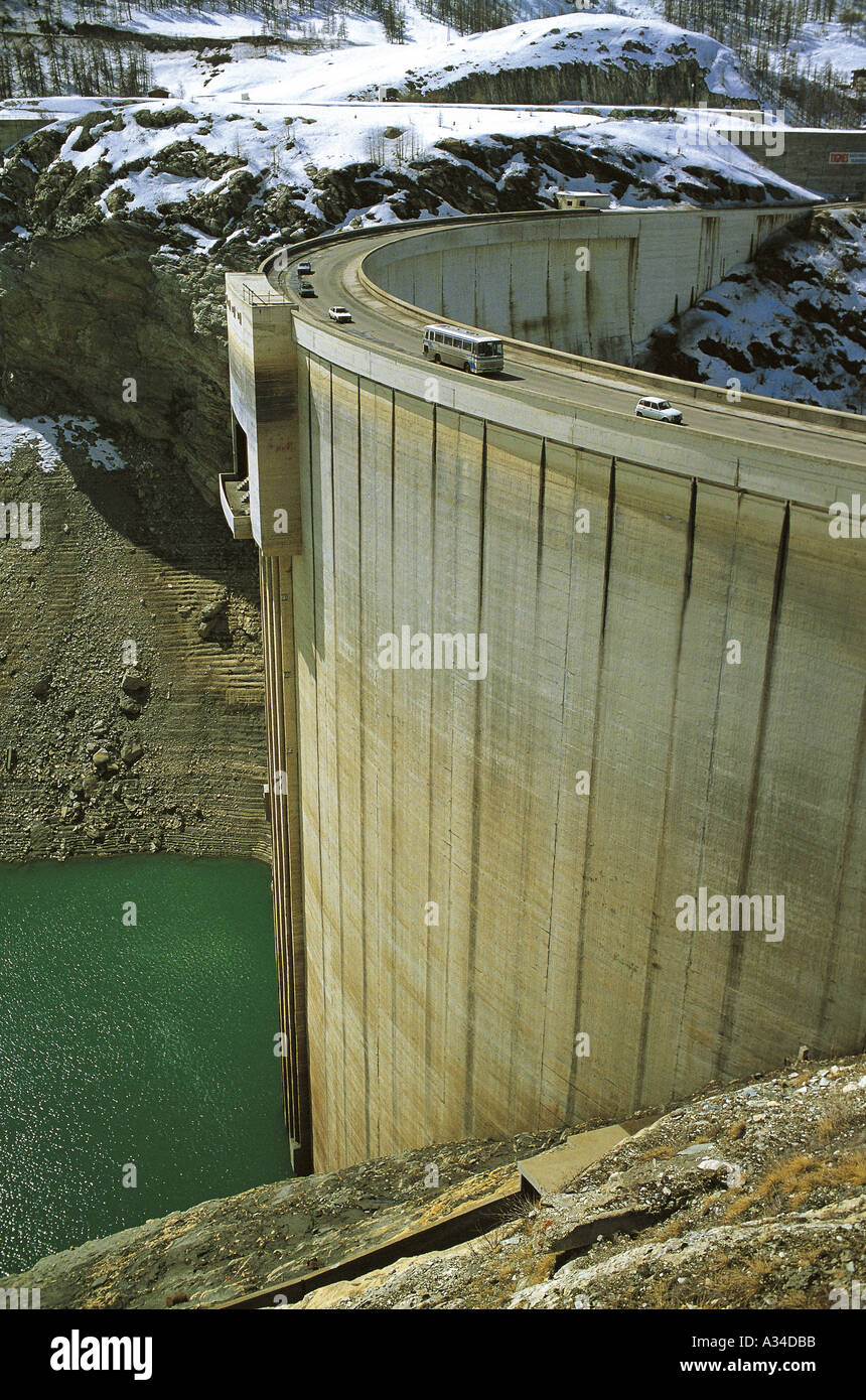 Tignes Dam High Resolution Stock Photography and Images - Alamy