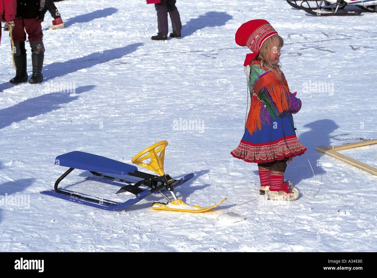 Lapp girl hi-res stock photography and images - Alamy