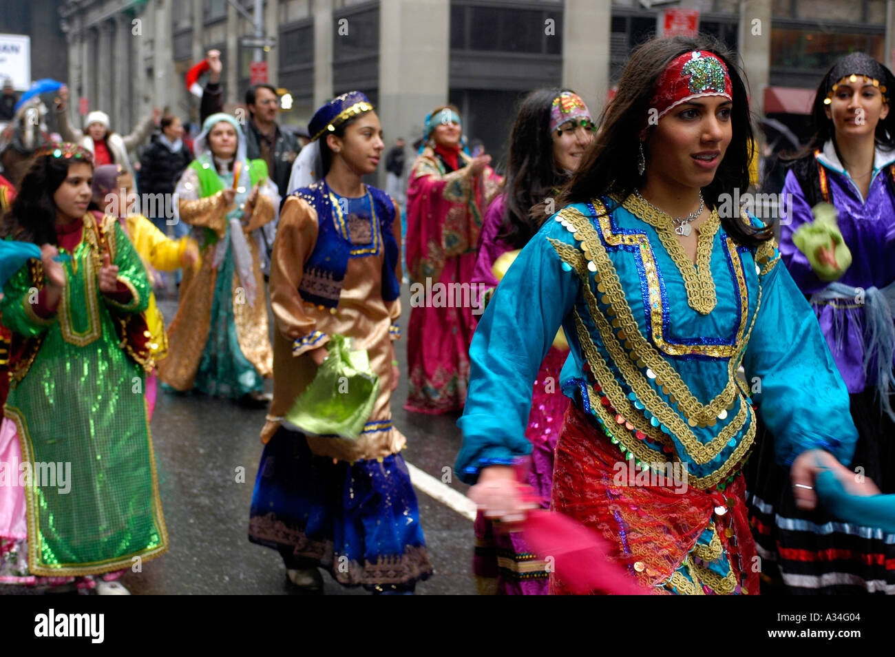 Iranian Americans gather for the Iranian Persian Parade on Madison Ave ...