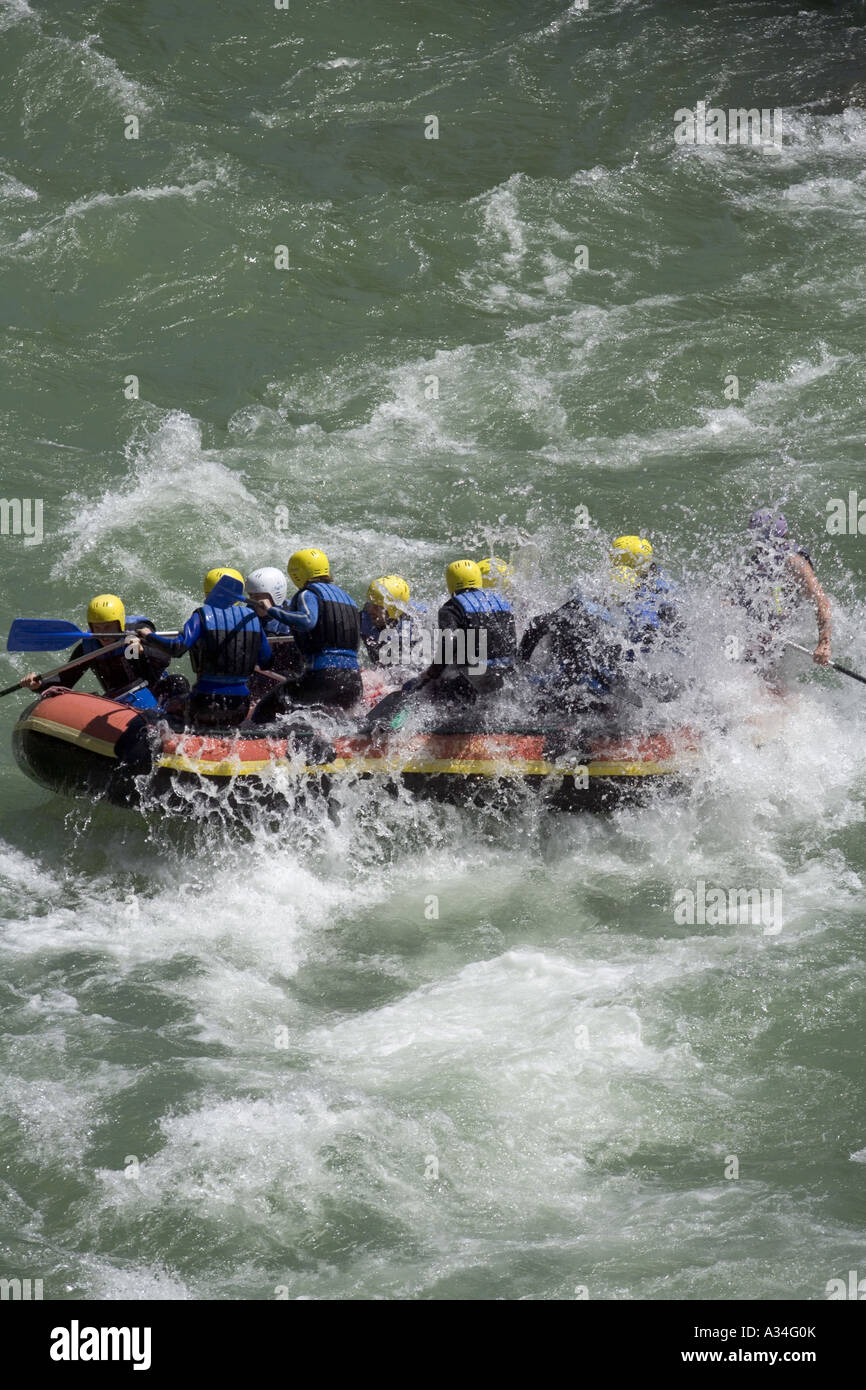 Canyoning - Rafting Stock Photo - Alamy