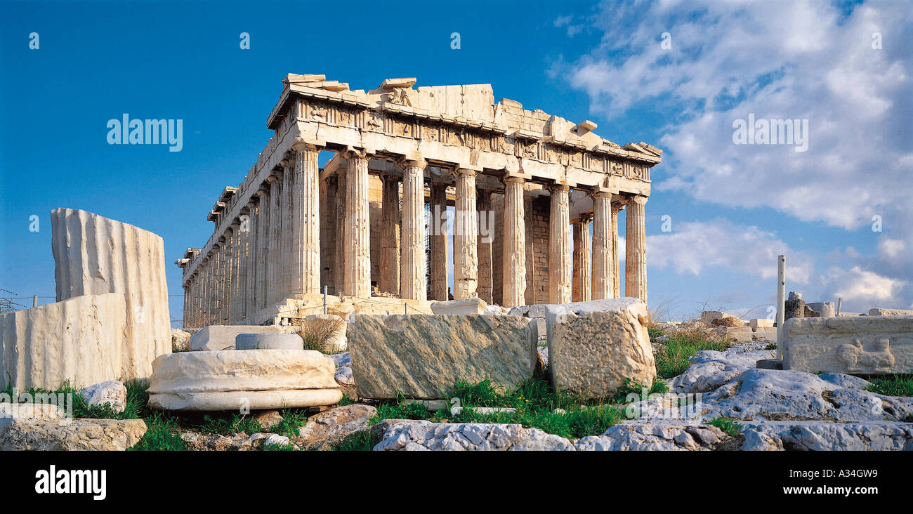 Parthenon style hi-res stock photography and images - Alamy
