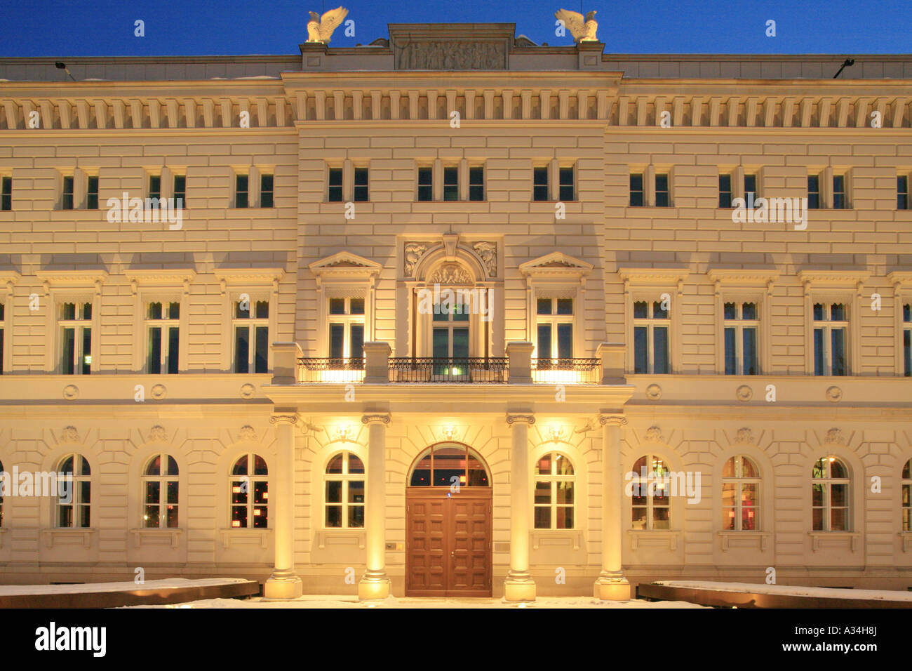 Alte Kommandantur, Bertelsmann headquarter, Germany, Berlin Stock Photo ...