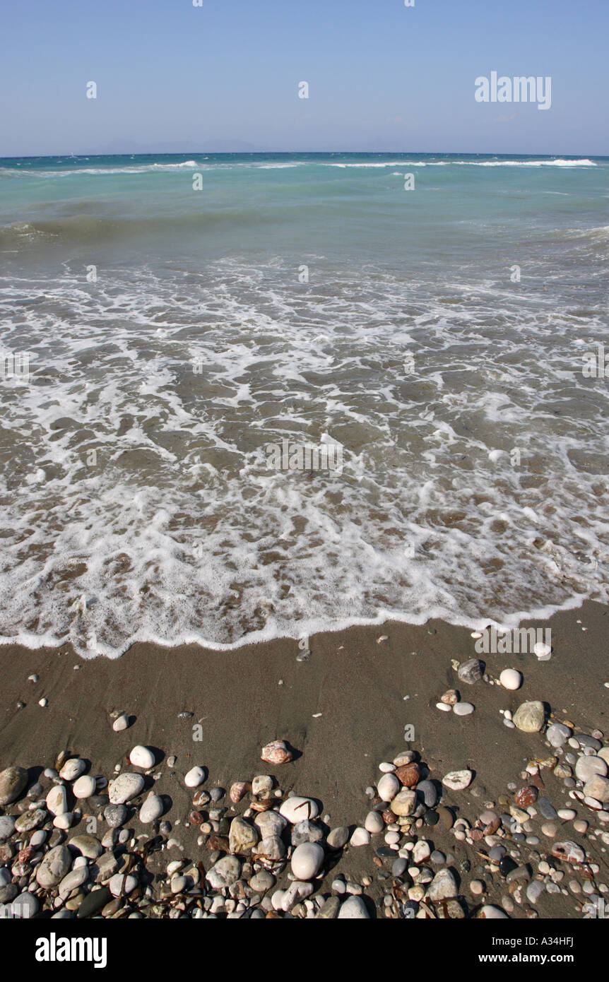 surf at the coast line of the Mediterranean Sea Stock Photo - Alamy