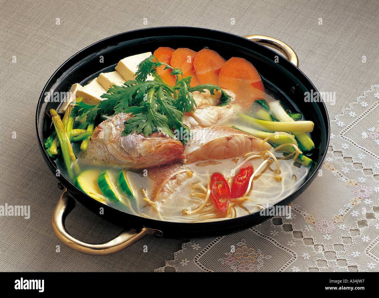 Pollack fish stew hi-res stock photography and images - Alamy