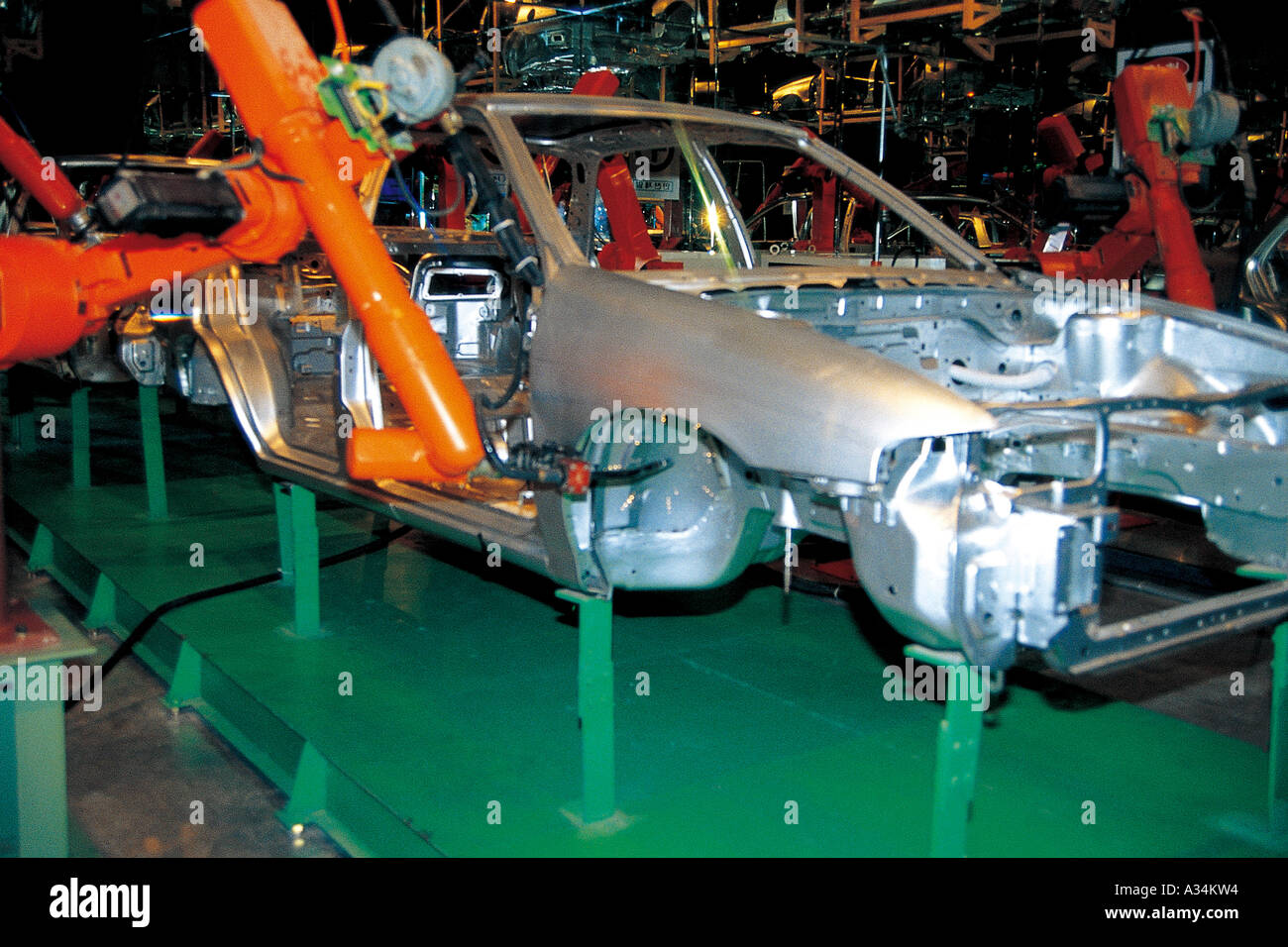 Car manufacturing process hi-res stock photography and images - Alamy