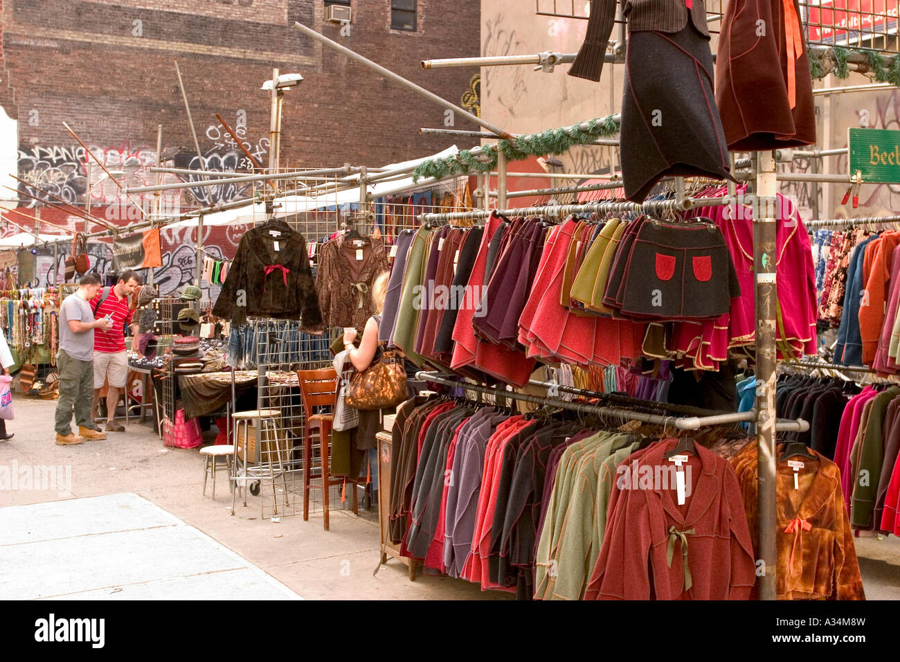 clothes in shop Stock Photo - Alamy