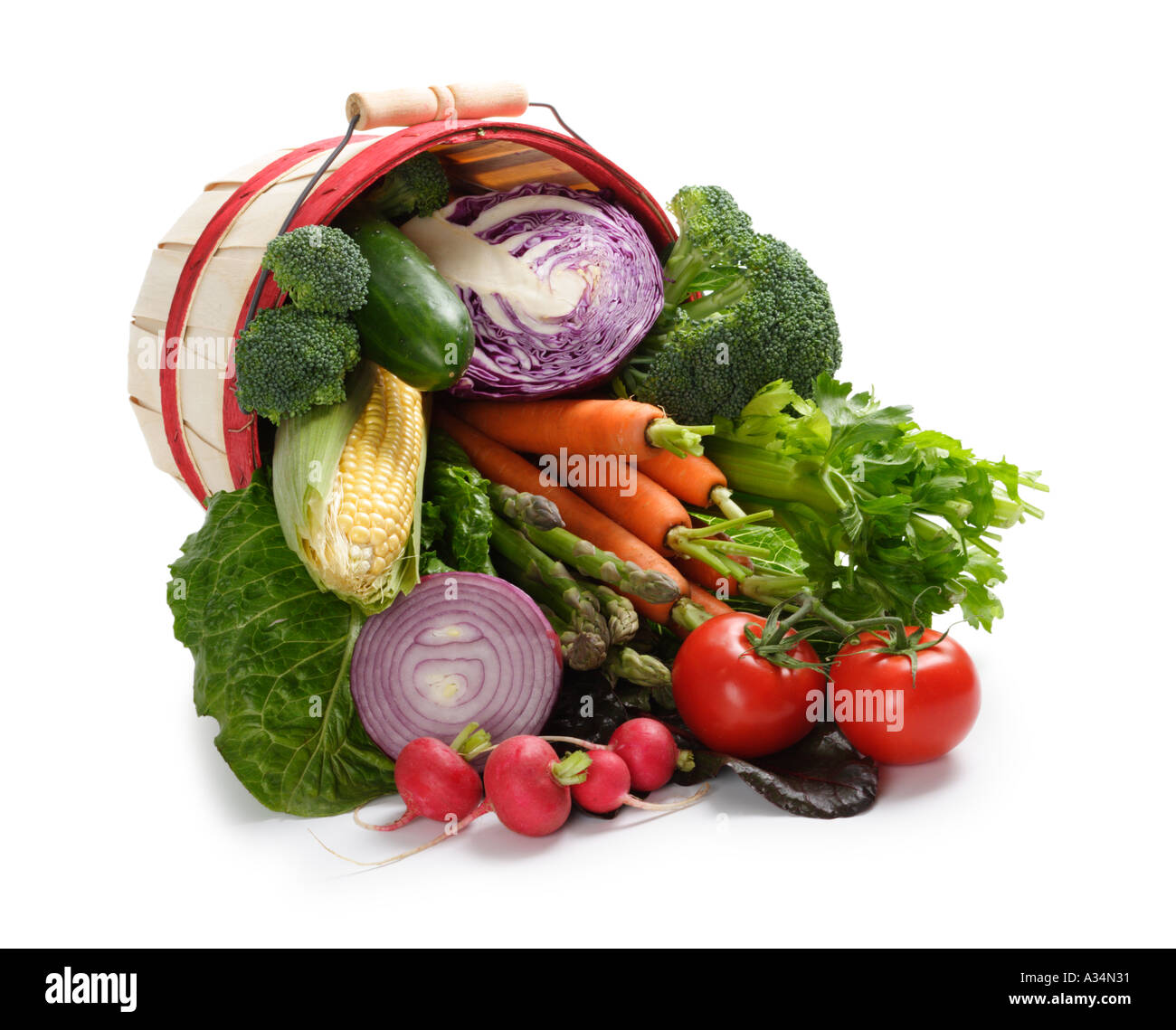 Grow vegetables Cut Out Stock Images & Pictures - Alamy