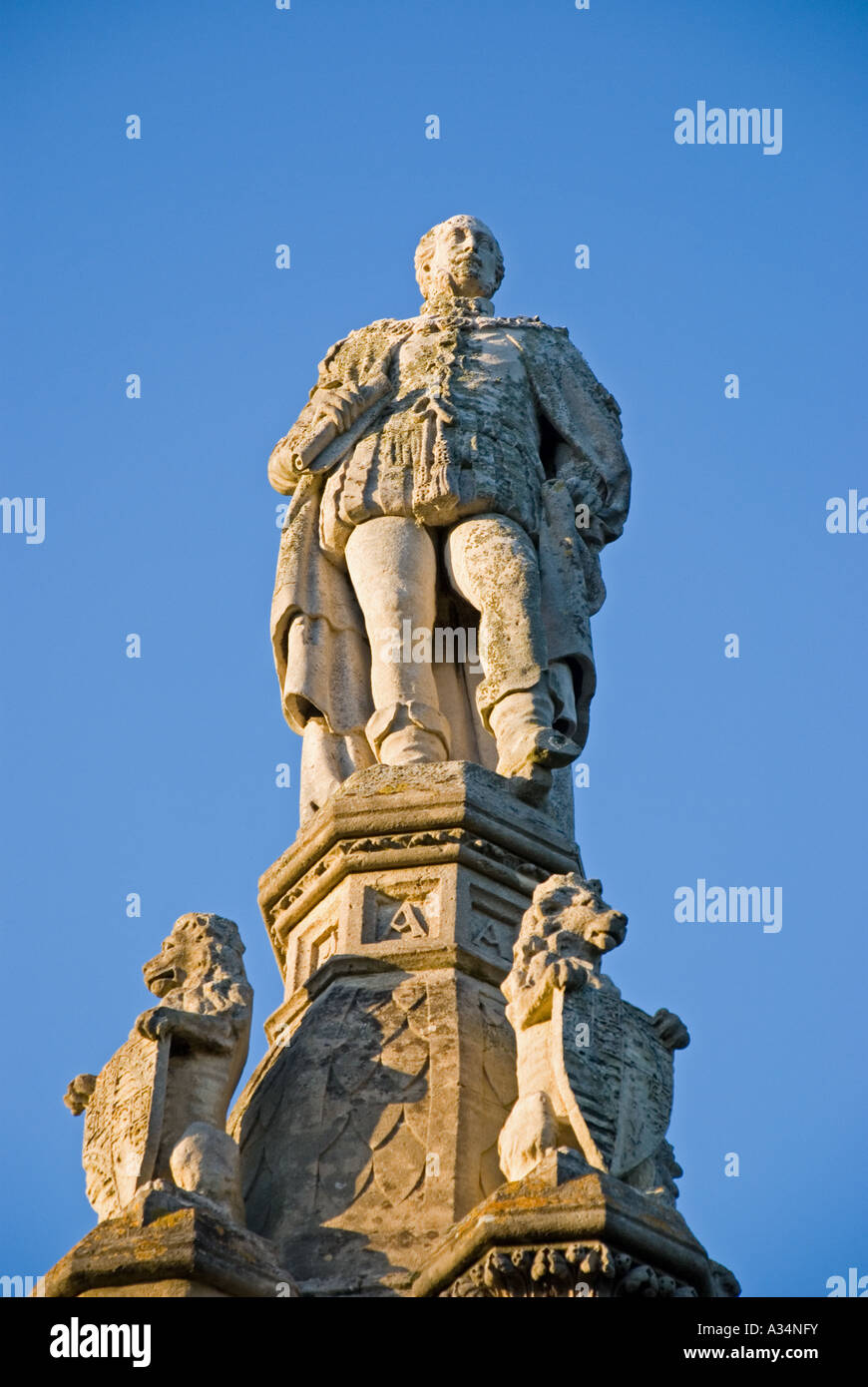 statue of Prince Albert Stock Photo - Alamy